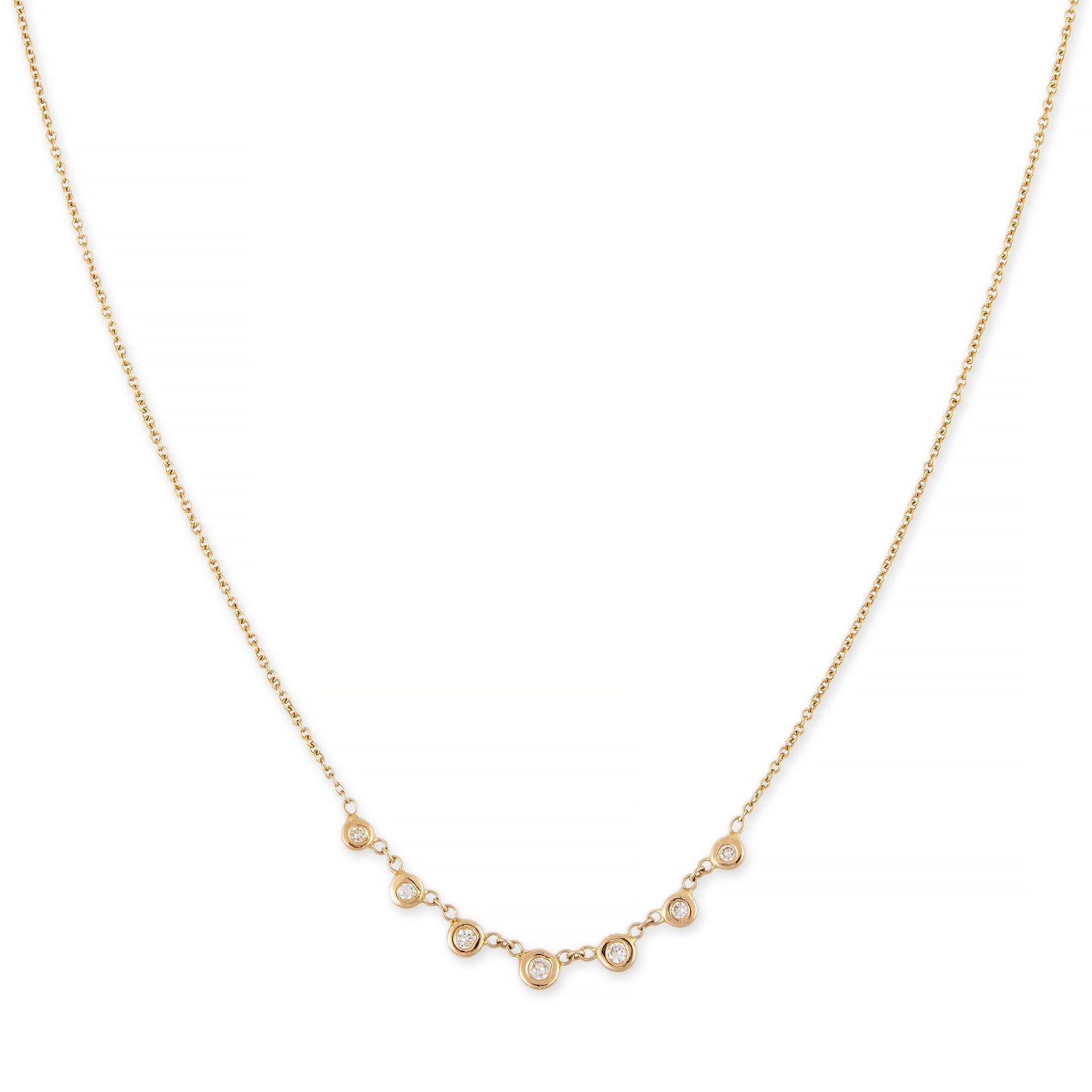 7 Diamond Emily Necklace – JA Inc